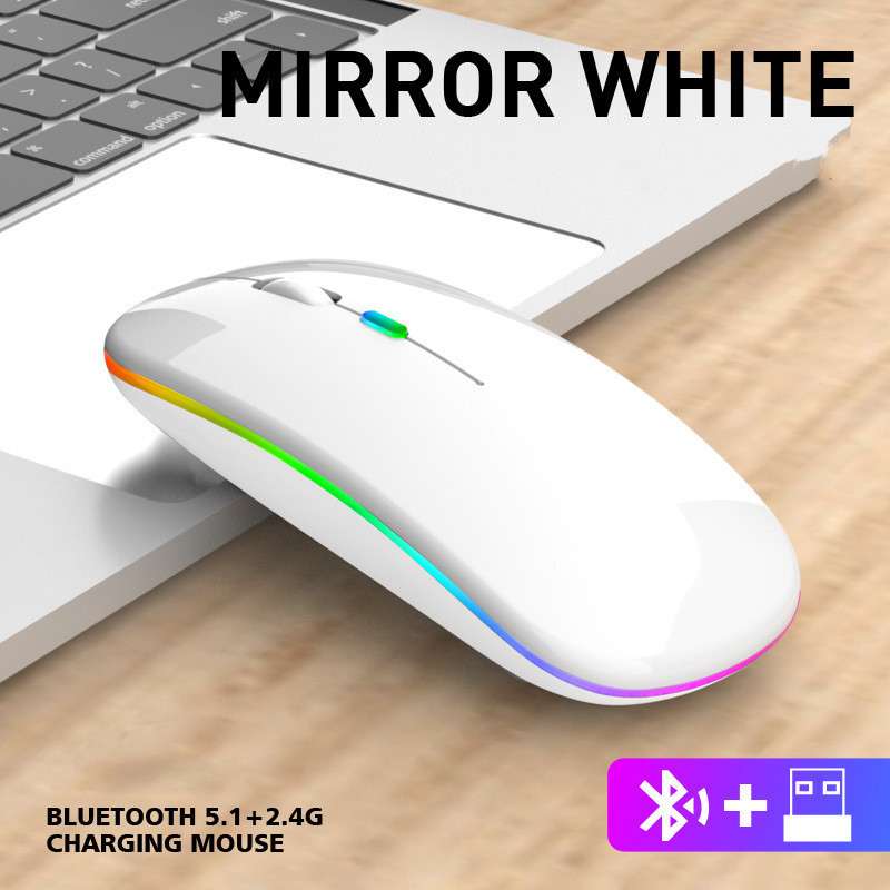 Dual Wireless Rechargeable Mouse (Bluetooth & 2.4GHz) - Projects With ...